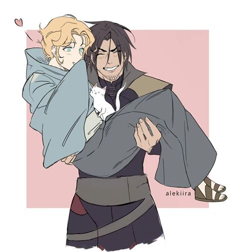 Trevor And Sypha Anime Art
