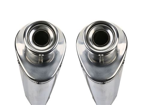 Exhaust Compatible With Suzuki V Strom 1000 2002 2013 Trioval Dual