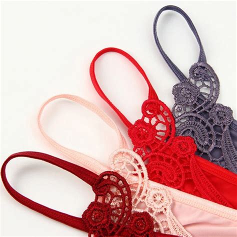 Sexy G String Thong With Embroidery Detail Uhq