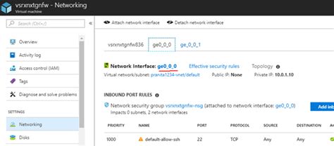 Vsrx Configuring A Public Ip Address On Vsrx Hosted On Azure Cloud