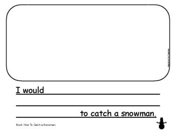 How To Catch A Snowman By Magpie And Her Treasures TPT