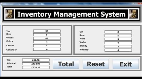 how to create an object oriented inventory system with inheritances in
