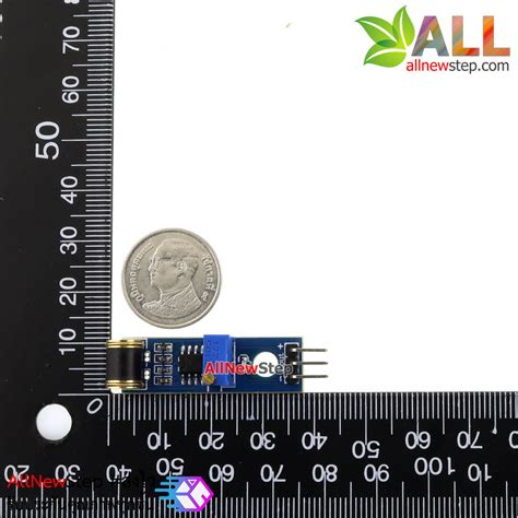 801s Vibration Sensor Vibration Module โมดูลตรวจจับความสันไหวปรับความไวได้แบบ Digital