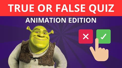 Revealing Animations Dark Secrets True Or False Quiz Youtube