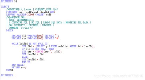 Mysql树形查询技巧 Csdn博客