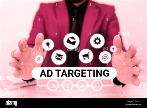 Hand Writing Sign Ad Targeting Business Concept Target The Most