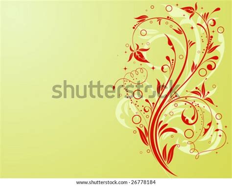 Floral Background Wave Pattern Element Design Stock Vector Royalty Free 26778184 Shutterstock