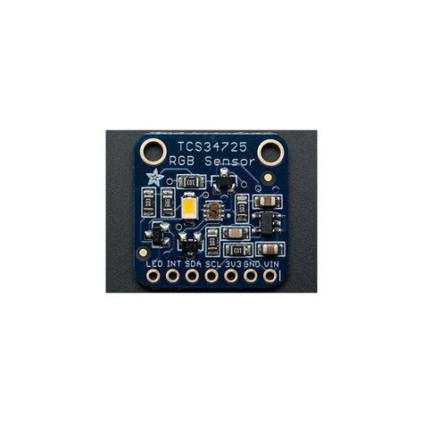 Rgb Color Sensor With Ir Filter Tcs34725 Adafruit 1334