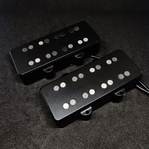 Handcrafted Quad Coil Soapbar Pickups Set Iuso Spba54qd For 4 String Basses