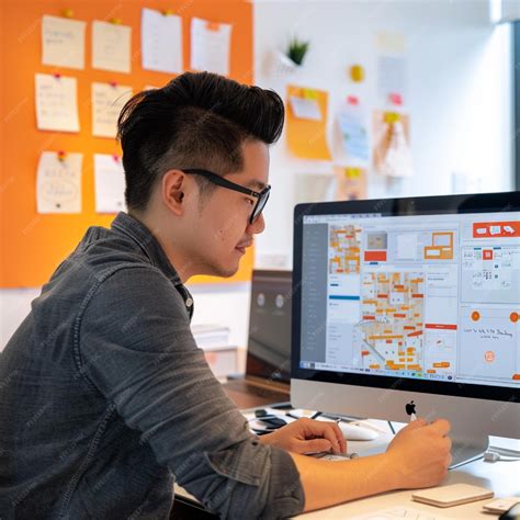 a designer refining a prototype based on user testing insights