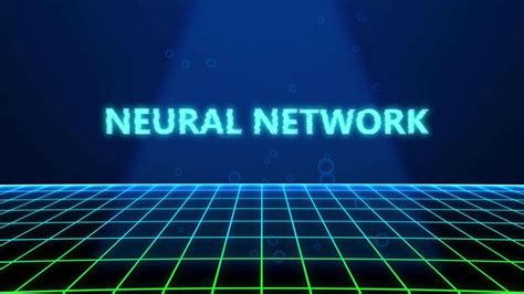 Neural Network Holographic Title With Digital Background 44426883 Stock