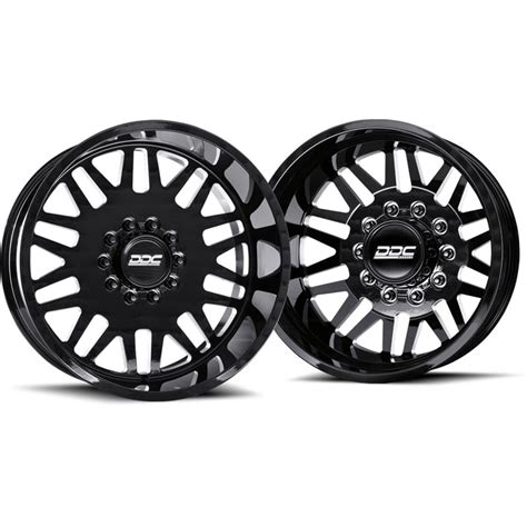 Ddc Wheels 265 22 01bm As Aftermath Dually Wheel Set Black Xdp