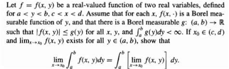 solved let f f x y ﻿be a real valued function of two real