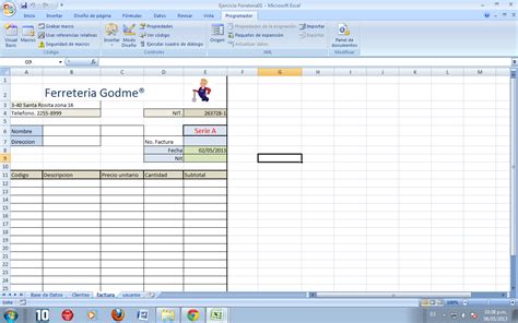 factura con formulario en visual basic