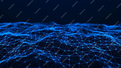 Premium Photo Network Connection Structure Abstract Technology Background Science Background