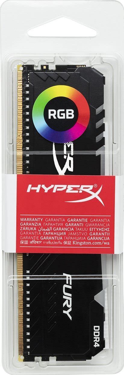 Модуль памяти Hyperx Ddr4 8gb 3733mhz Fury Rgb Hx437c19fb3a 8 купить Elmir цена отзывы