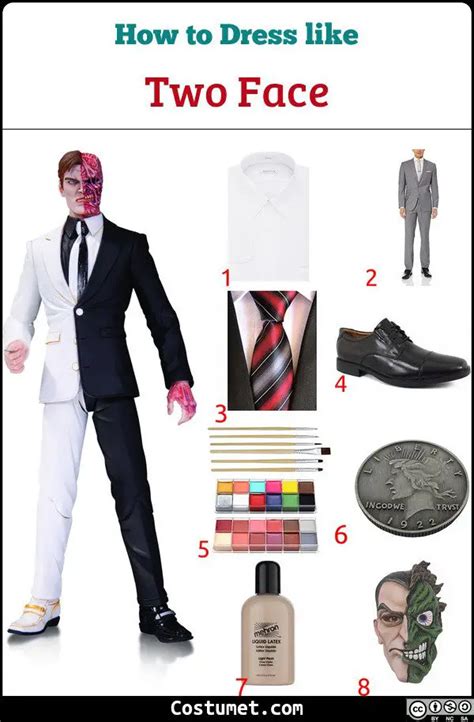 Harvey Dent Two Face Costume For Halloween