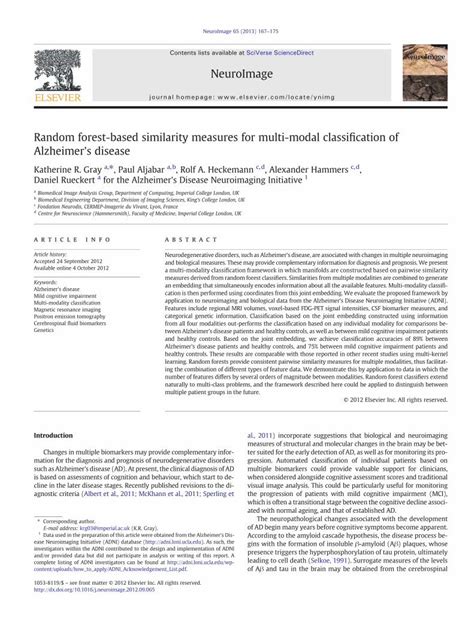pdf random forest based similarity measures for multi modal