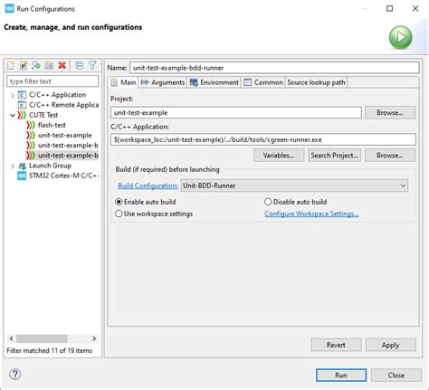 Cute Test Launch Configuration Should Warn For Missing Executable · Issue 9 · Cute Testcdt