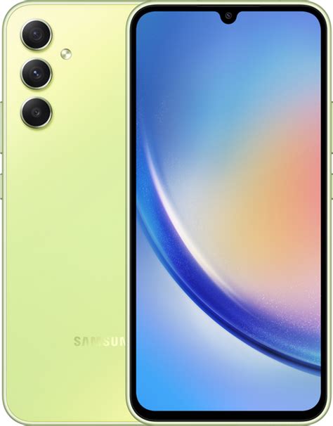 Мобильный телефон Samsung Galaxy A34 6/128GB Light Green (SM ...