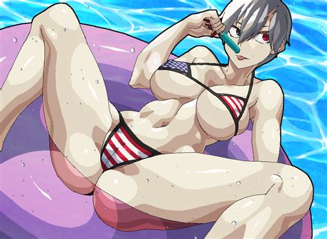 Rule 34 1girls 2018 American Flag Bikini Ass Bikini Breasts Cameltoe