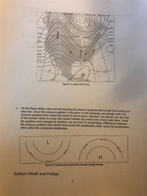 Solved Atmospheric Motion From Exercises In Weather And