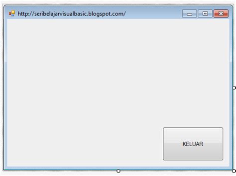 BELAJAR VISUAL BASIC MEMBUAT COMBOBOX PADA VISUAL BASIC