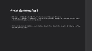 WIndows Kernel Land Exploitation PDF Operating Systems Computer Software And Applications