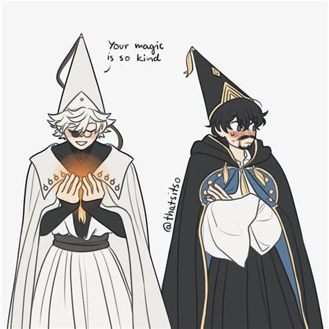 Witch Hat Atelier Qifrey X Olruggio Olruggio Fanart Qifrey And