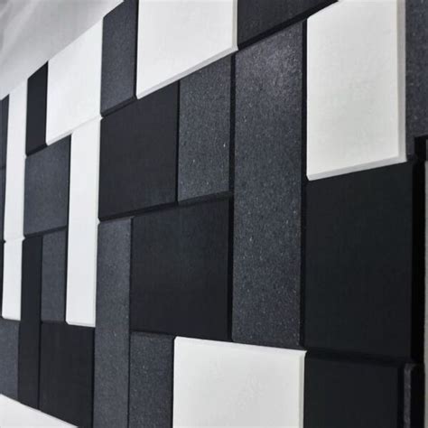 Placa Isolante Acústica Para Parede E Teto Revest Ness Quadrado