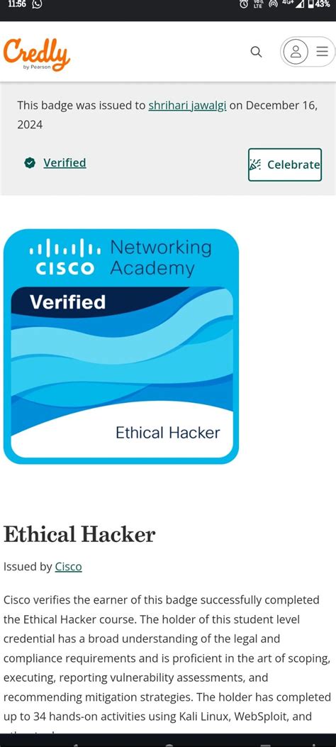 Cybersecurity Ethicalhacking Skilldevelopment Cisconetworkingacademy Learningneverstops