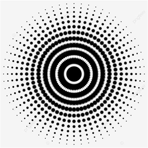 Element Design Stars Halftone Polka Dot Effect Bright Circle Vector Star Halftone Round