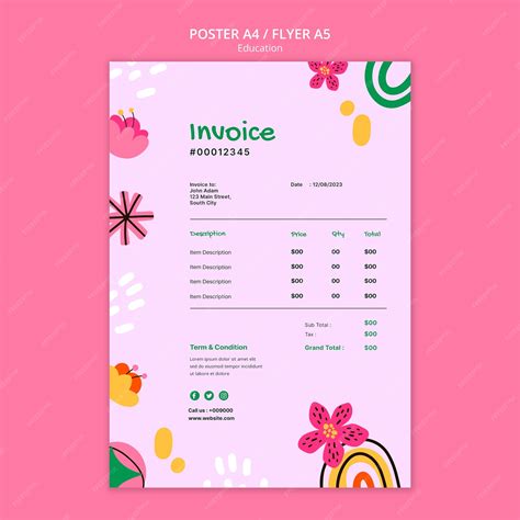 Premium Psd Education Concept Poster Template