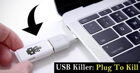 This Homemade USB Killer Delivers Volts And Instantly Fries Your Computer TechWorm