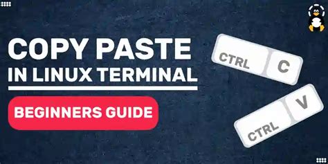How To Copy Paste In Linux Terminal A Beginners Guide Its Linux Foss