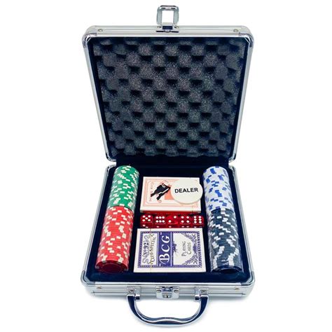 카지노칩 세트 국제규격 숫자칩 세븐 카드 포커칩 게임칩 100pcs 홈플러스 택배배송