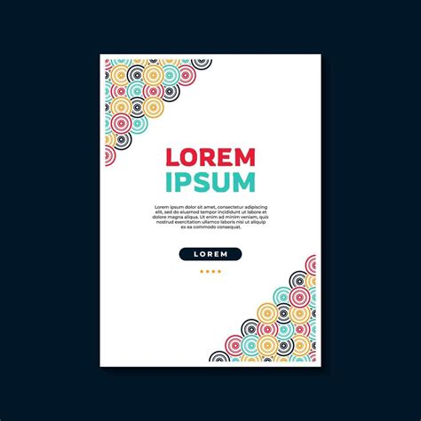 Abstract Geometric Circle Pattern Background Design 45114150 Vector Art At Vecteezy