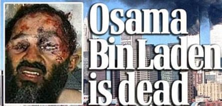 Osama Bin Laden Corpse Photo Is Fake Osama Bin Laden The Guardian