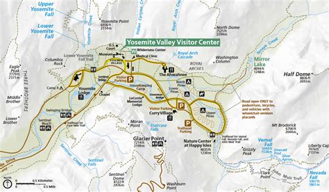 Yosemite Camping Map At Miguel Campbell Blog