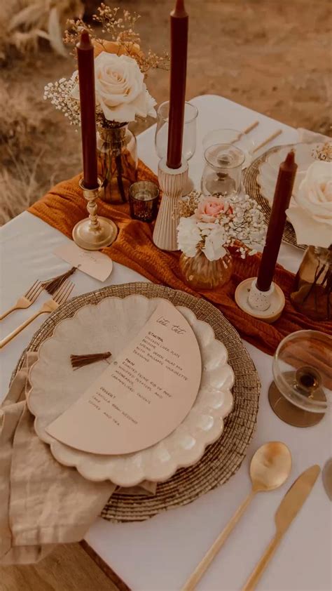 Boho Wedding Table Decor Head Table Inspiration Rustic Utah Wedding Vintage Wedding Table