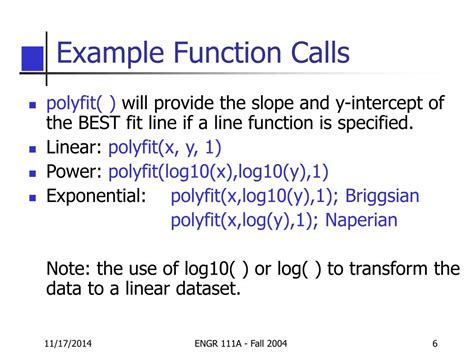 Ppt Matlab Palm Chapter 5 Curve Fitting Powerpoint Presentation