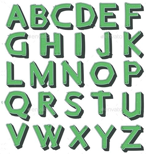23 Alphabet Upper Case Letter Templates Free And Premium Download