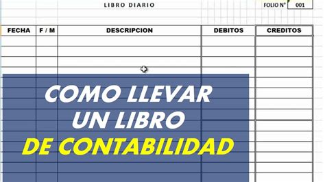 Como Hacer Un Libro Diario En Excel Libros Famosos
