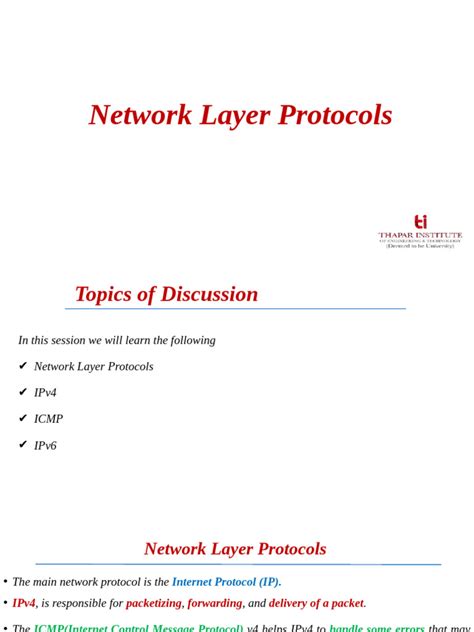 Network Layer Protocols Pdf