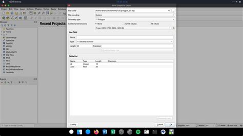 how to create a new shapefile in qgis gis tutorial