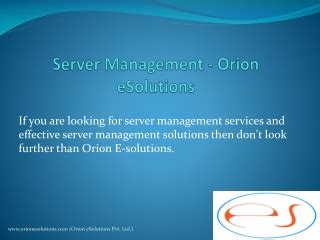 PPT Windows Server Management PowerPoint Presentation Free Download ID