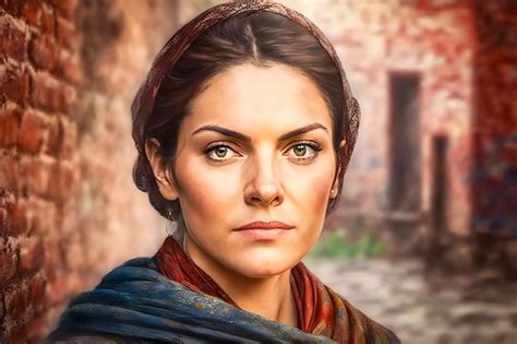 Premium Ai Image Iranian Woman Portrait Neural Network Ai Generated