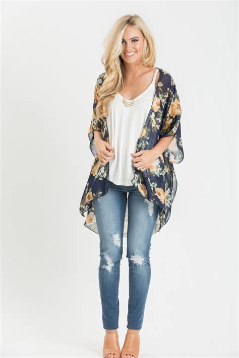 The Everyday Style Fashion Floral Kimonos For Women Womens Outfit
