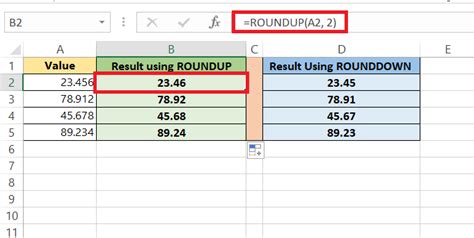 How To Round Two Decimal Places In Excel Fast Myexcelonline