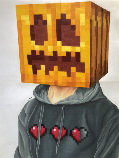 Minecraft Pumpkin Head Skin